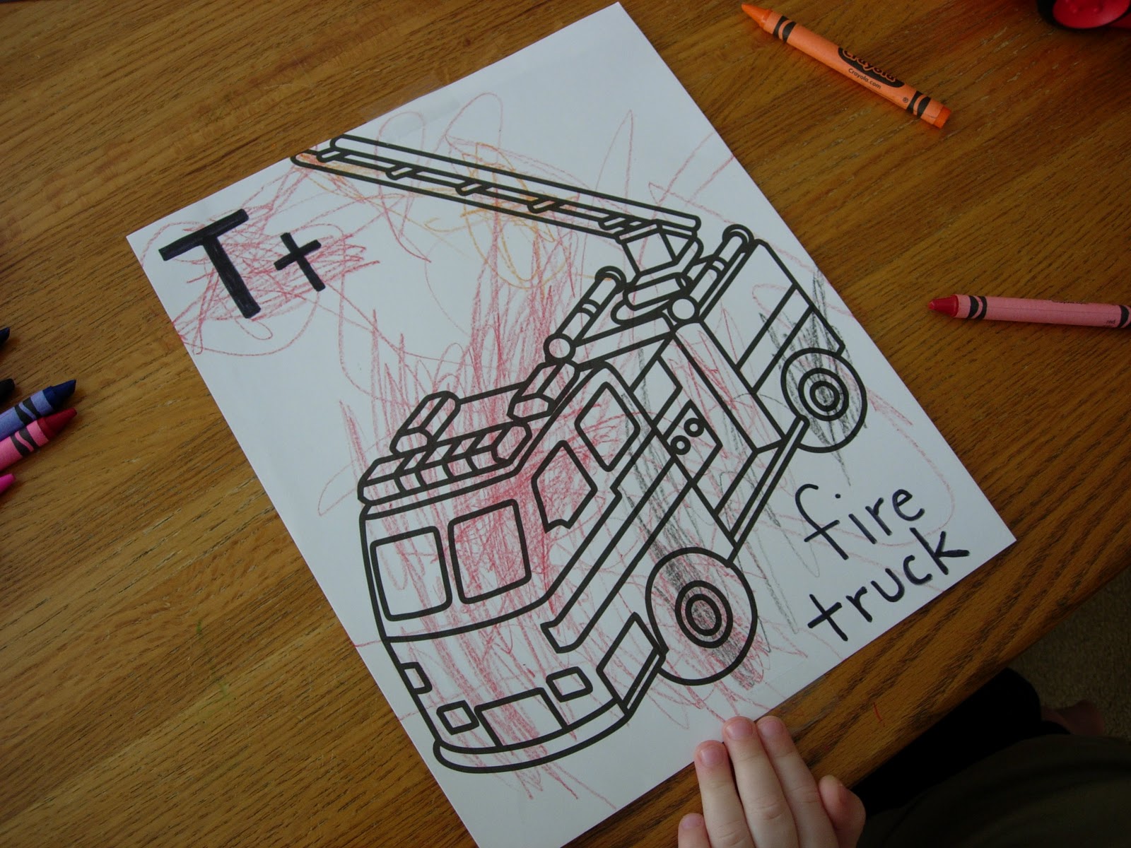 Lil' Sprouts Preschool: T is for Truck