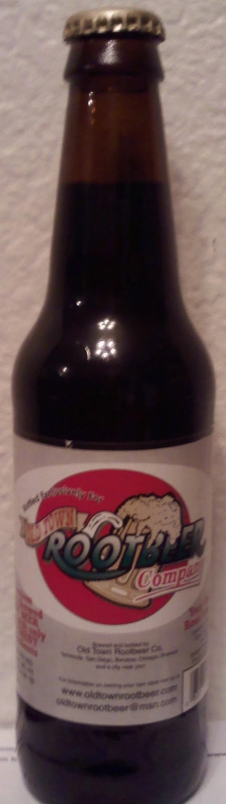 Cosmo's Root Beer Reviews: Old Town Root Beer