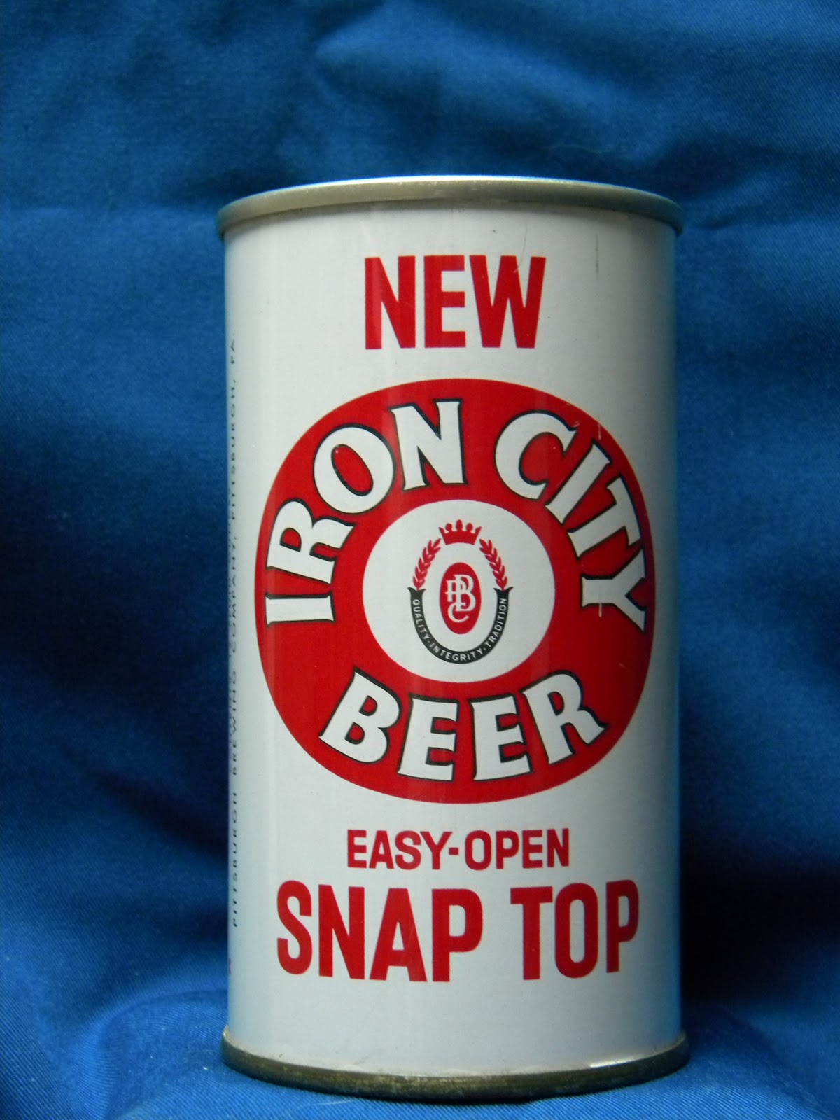 The Brew and Hammer: Iron City- the First Pull Tab Beer Can