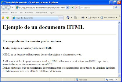 Qu Es Html