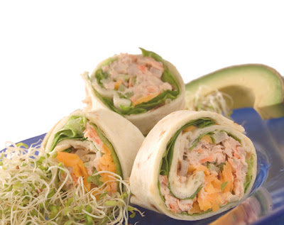 Menú Light: Receta de Wrap de atún light
