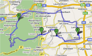 Jakobsweg Speyer - Santiago by bike - 2009: Vorbereitung Teil 2 (22.2.2009)