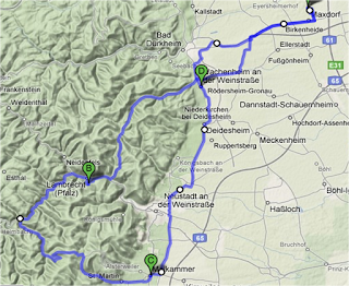 Jakobsweg Speyer - Santiago by bike - 2009: Vorbereitung Teil 2 (22.2.2009)