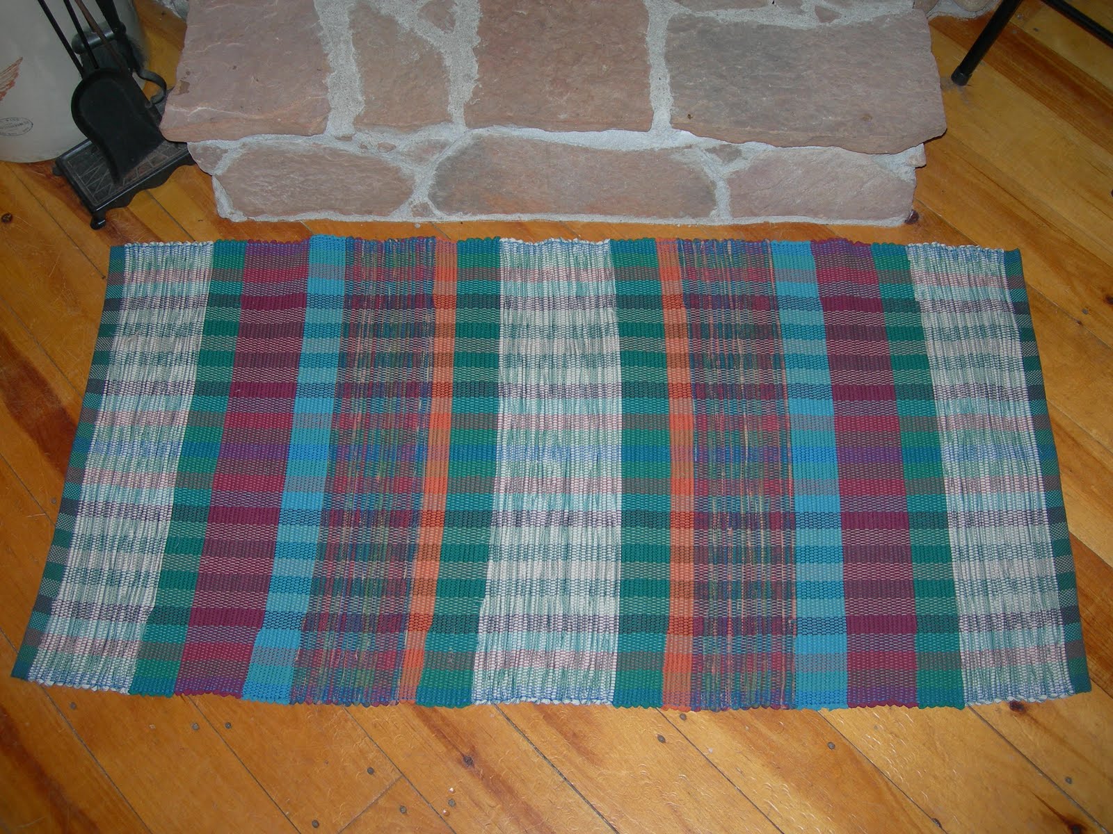 Janice Zindel ~ Shuttle Works Studio: First Rag Rug