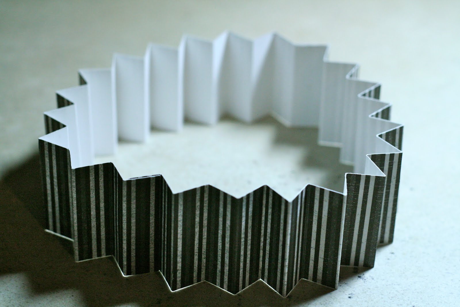 Striving to be More: Folded Paper Flowers