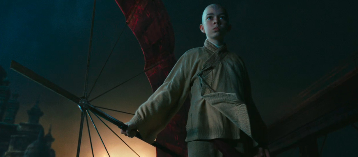 Avatar a Lenda de Aang: Noah ringer " Aang " em The last airbender