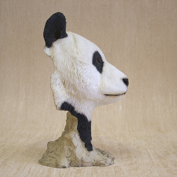 Collection of Panda Figurines: Panda bust (Sherratt & Simpson)