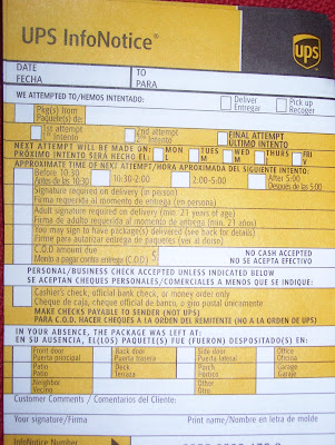 Why I Don't Use UPS If I Can Help It