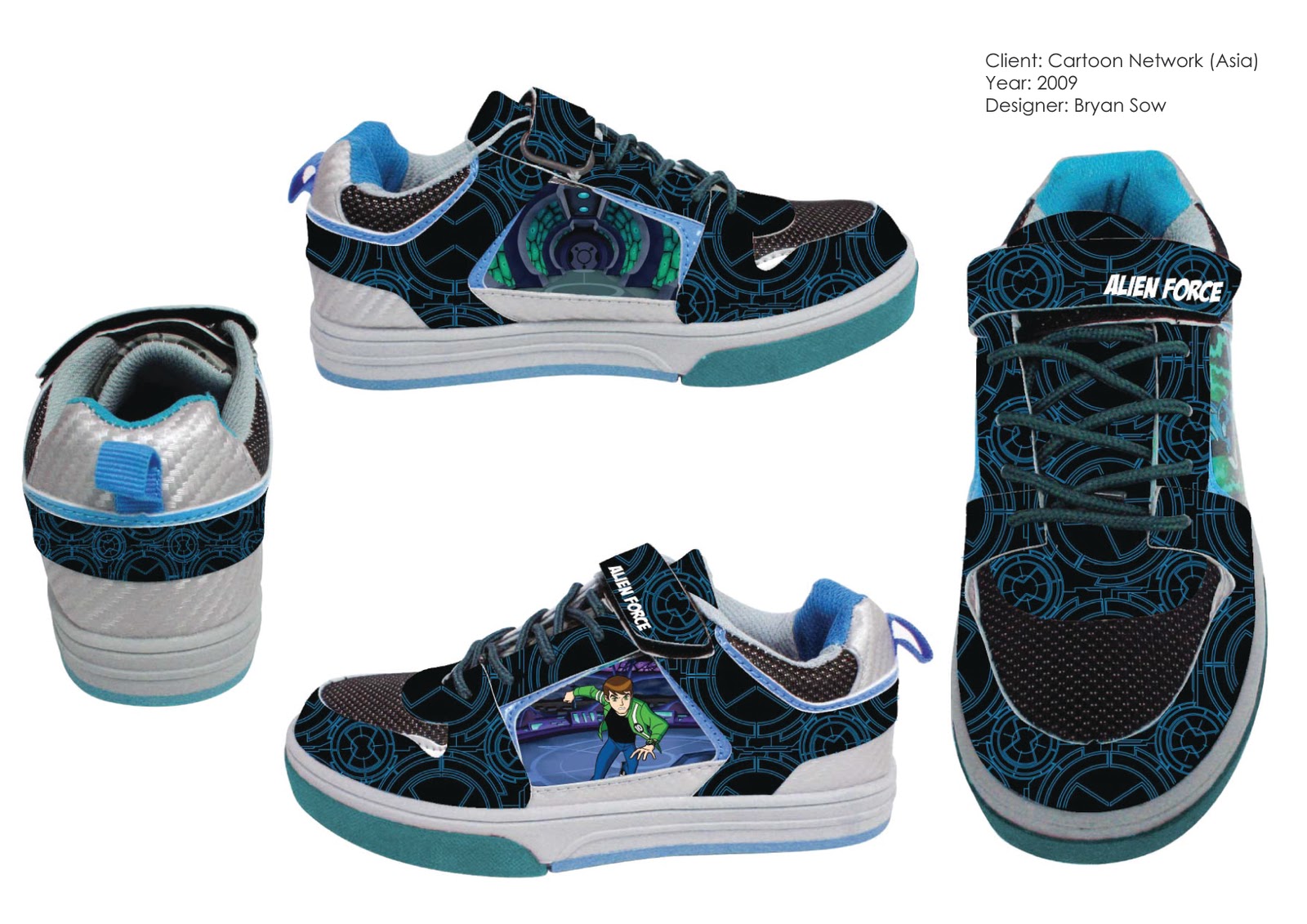 creativity is unlimited: Kids Shoe (Ben 10)