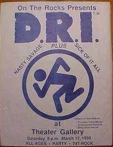 Rock & Ecology: Acid Rain by DRI, Album: Definition, 1992