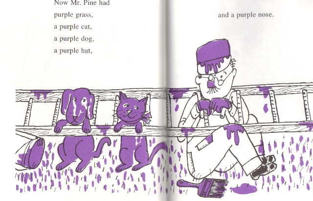 Books For Breakfast: Mr. Pine's Purple House