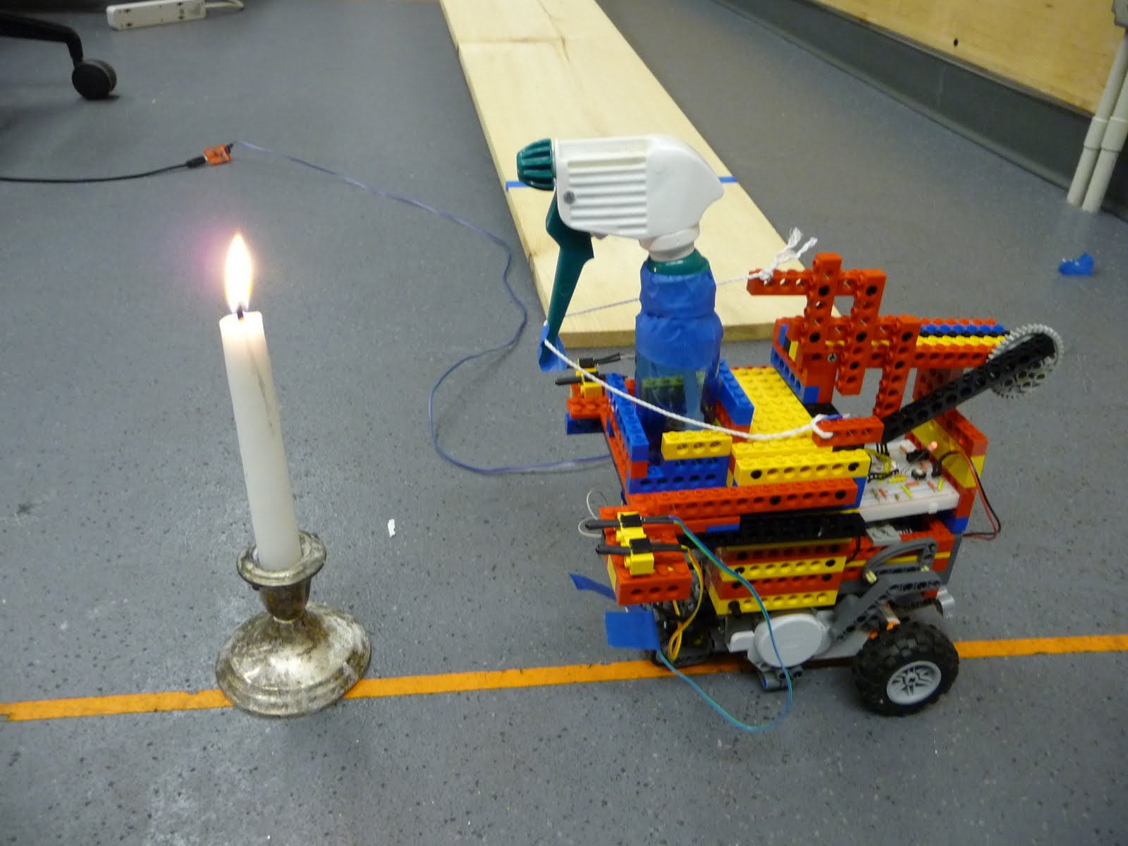 design blog: Fire Fighting Robot- Part 2