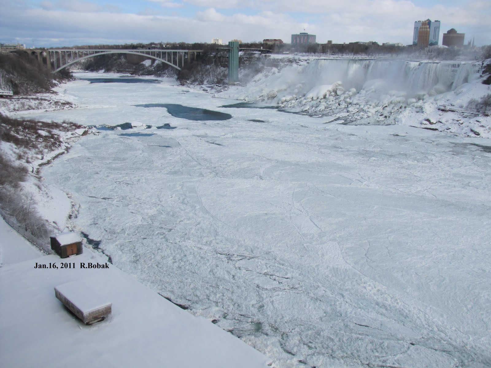 Right In Niagara: Niagara Falls Ice Bridge, 2011