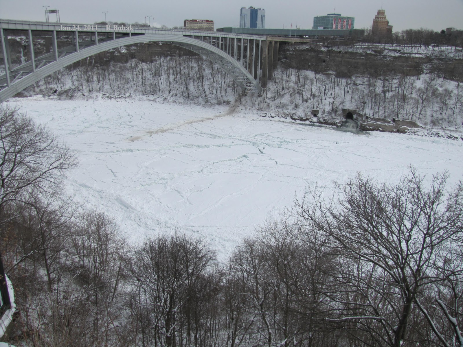 Right In Niagara: Niagara Falls Ice Bridge, 2011