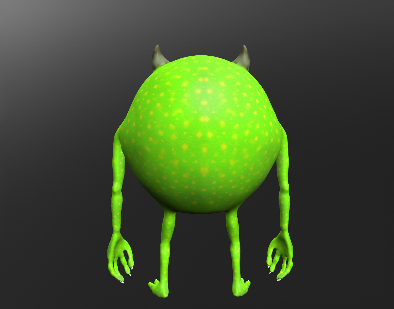 UAT ZBRUSH: Mike Wazowski