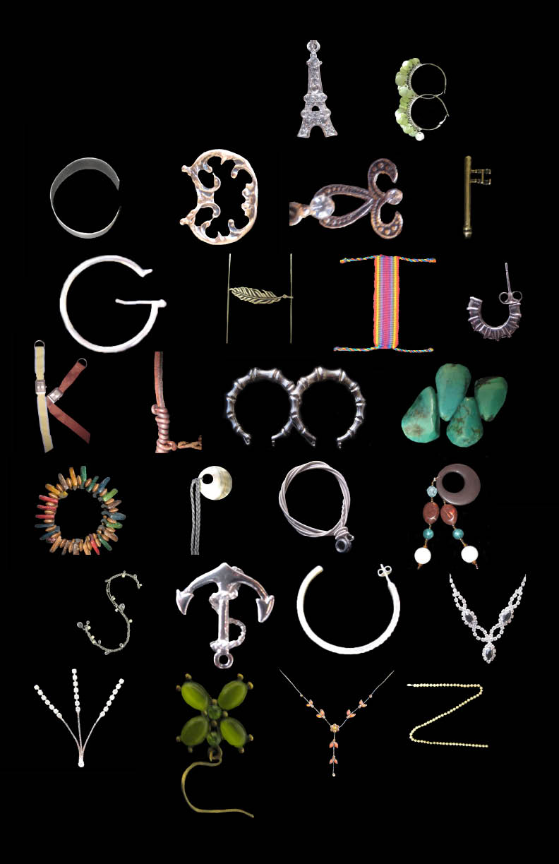 Emily Gilmore Designs: found alphabet