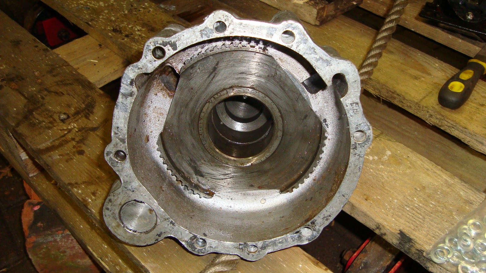 Mike's Triumph Troubles: FF Transfer Box and Viscous Coupling