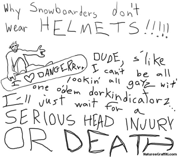 A Guide to Internet Snowboard Cartoons | illicit snowboarding