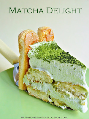 Happy Home Baking: Matcha Delight