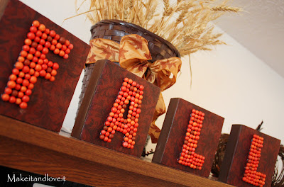 Autumn "FALL" Blocks | Make It & Love It