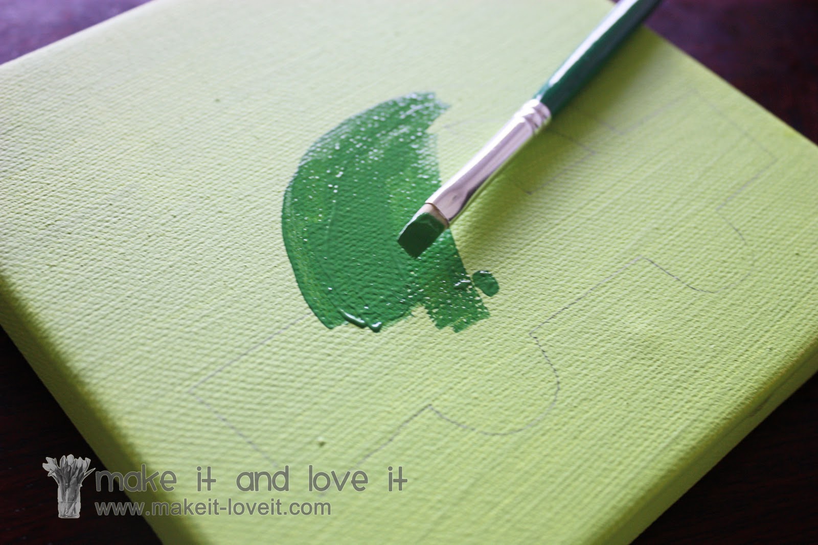 Decorate My Home, Part 24 - Painted Canvases | Make It & Love It
