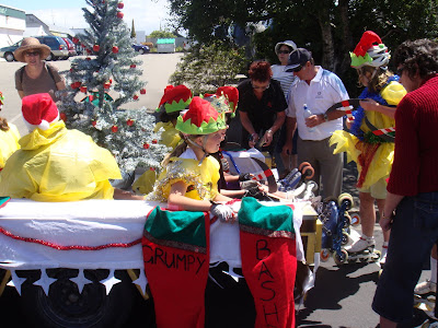 Roller Girl: Nicole Begg: Timaru Christmas Parade