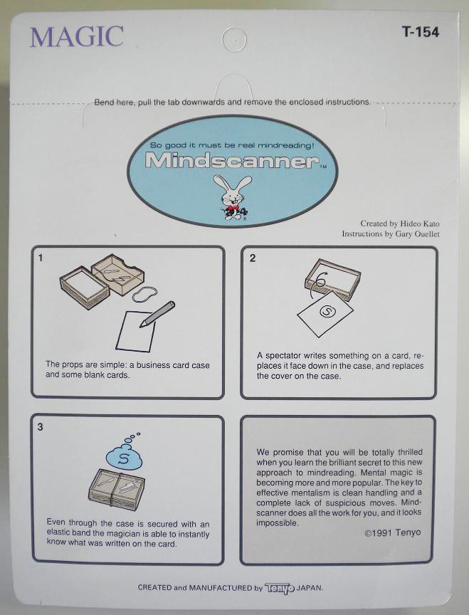 TENYO: Tenyo T-154 MindScanner