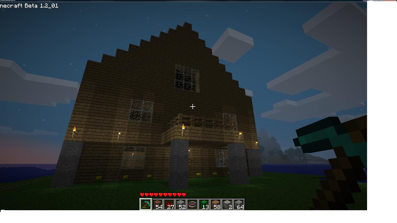 My Gaming Blog: My First Minecraft House