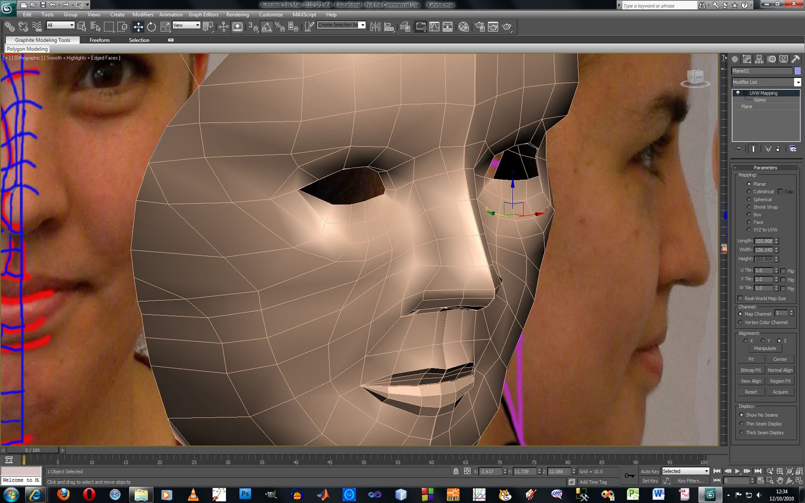 Virtual Environments: Adding Detail to the Face