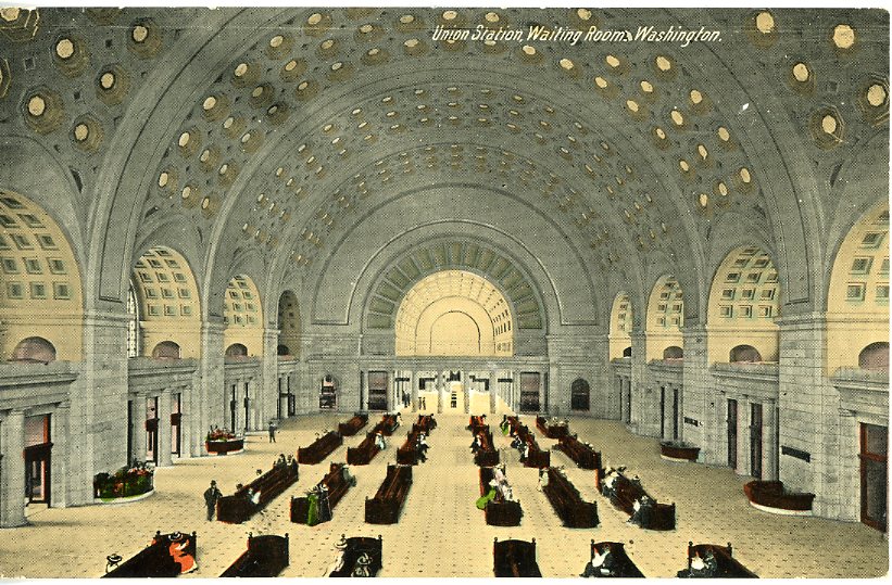 The National Railroad Postcard Museum: Washington, D.C. Union Station