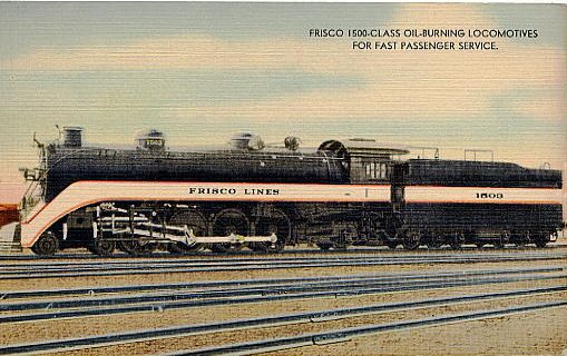 The National Railroad Postcard Museum: On the Frisco