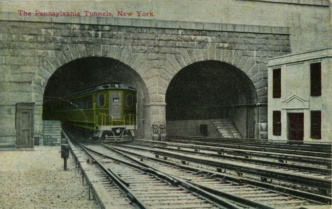 The National Railroad Postcard Museum: New York's Pennsylvania Station ...