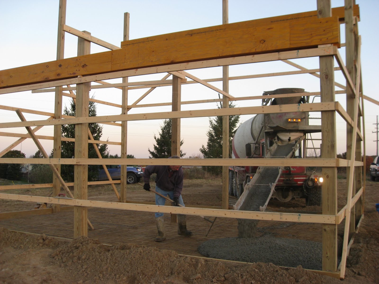 Building our Sustainable Honey Prairie House: Pole Barn/Shed ...