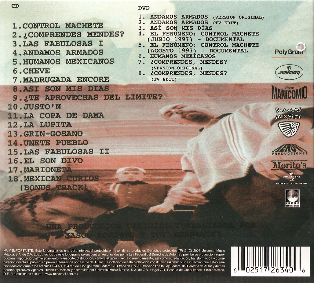 Control Machete - Mucho Barato (1996) | mucha musika pokas palabras