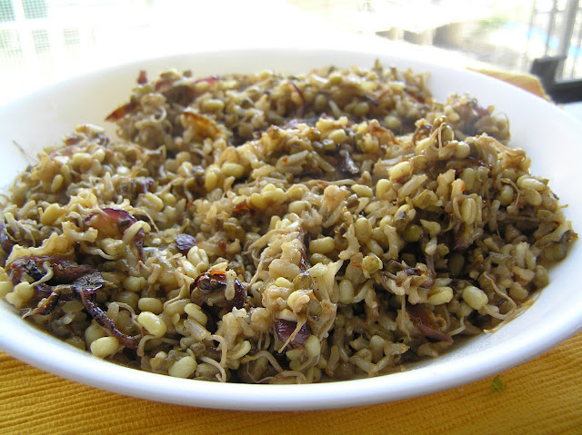 The Melting Pot: Mujadarah - Jordanian Rice with Sprouts