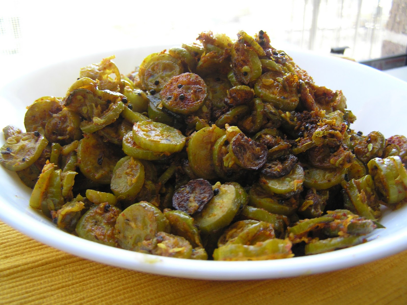 The Melting Pot: Tindli / Kundru / Ivy Gourd with Coconut