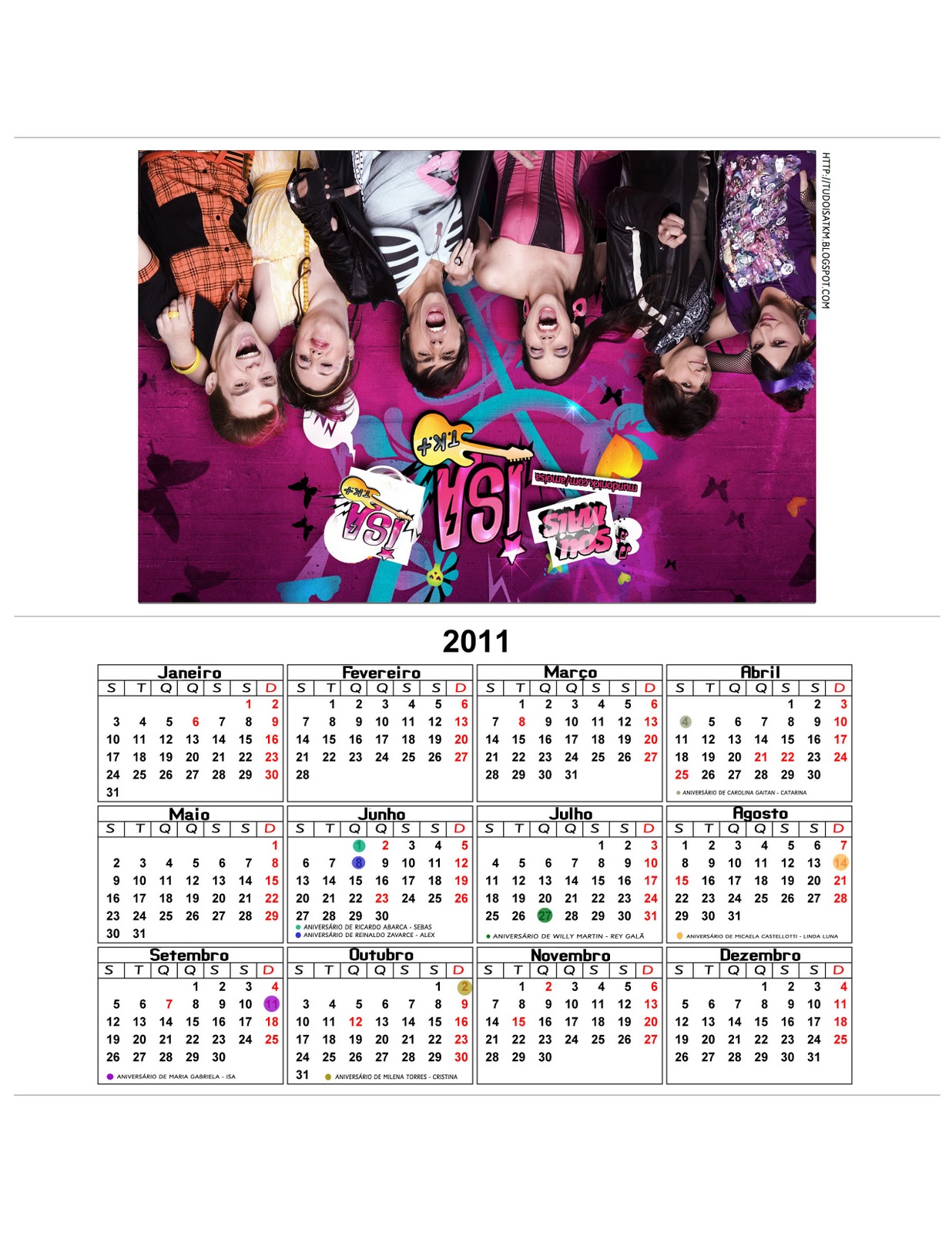 Isa TKM - Isa TK+: janeiro 2011