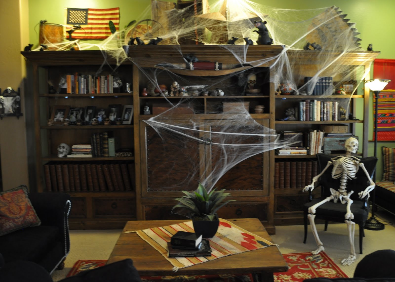 Life and Art with Glamma Fabulous: My Haunted Living Room