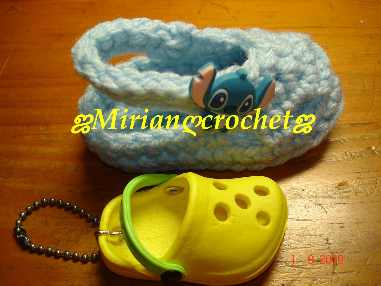 ஜMirian-crochetஜ: Baby Crocs de crochê
