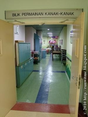 RUNNING WITH PASSION: A Visit to HUKM Pediatric Ward