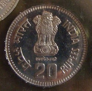 el numismatico: 20 RUPEES INDIA