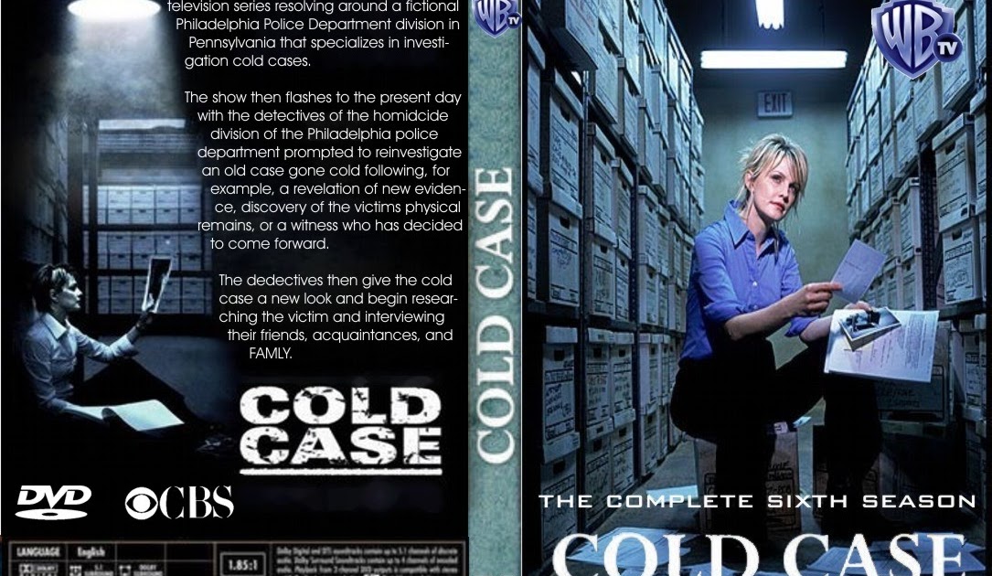 Minhas Capas: Capa DVD - Cold Case Season 6
