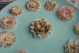 JARDIN POETICO: FLORES CON CONCHAS DEL MAR (FLORERAS)