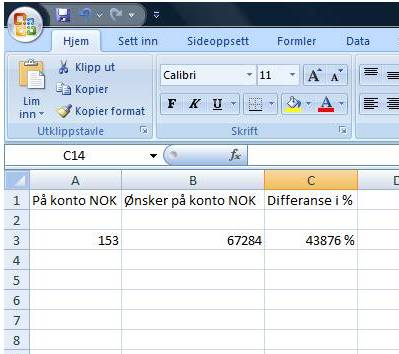 Innerst i veien: Excel-nerd