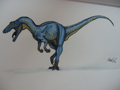 Bond's Blog: Art Prehistoria #1: Megalosaur