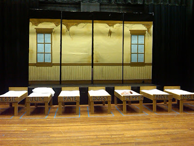 moment of stars dot net: Painting the Annie, Jr. Set