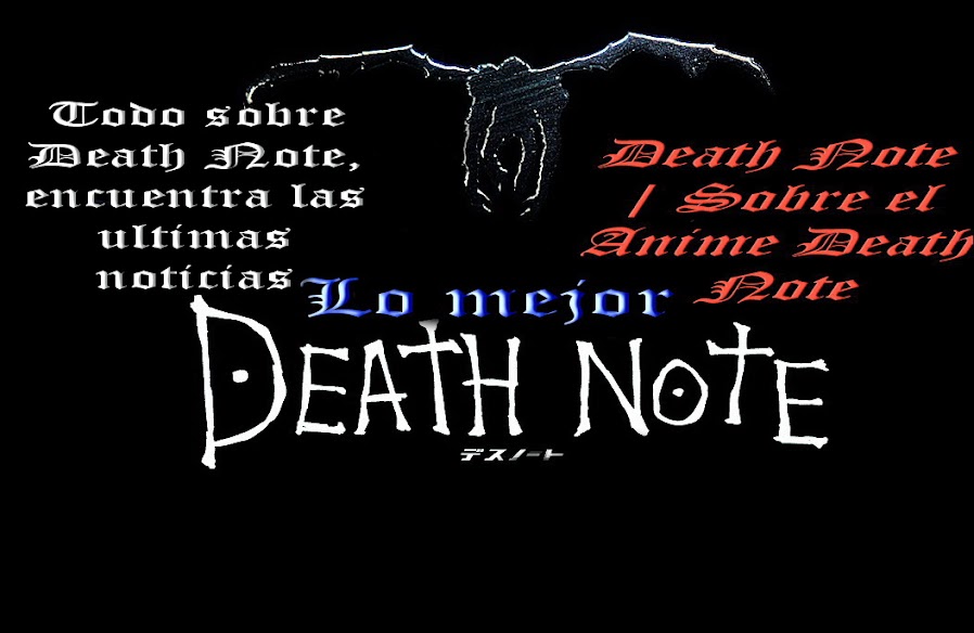 Death Note | Sobre el Anime Death Note