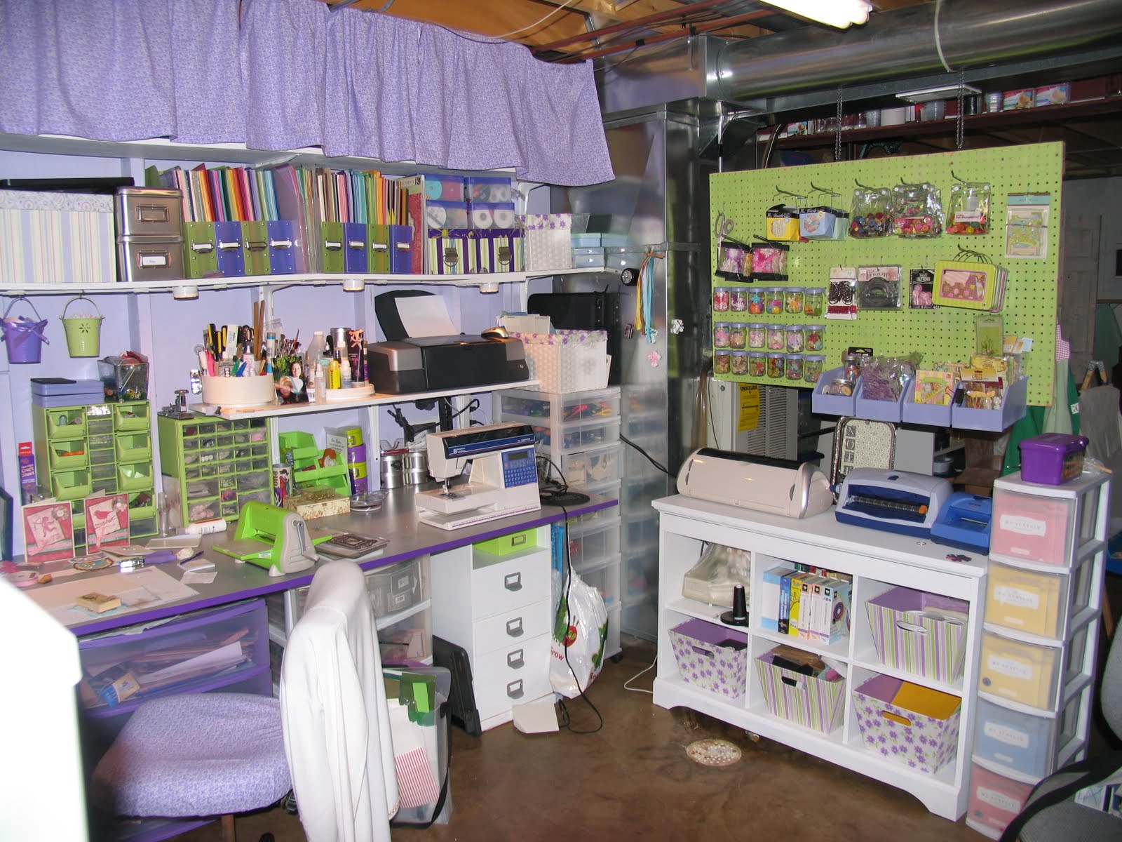 Carrie’s Inspiration: My New Scrap Area