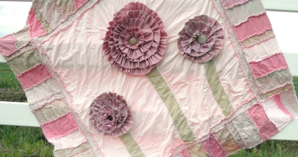 Ruffled Flower Rag Quilt Pattern | A Vision to Remember All Things ...