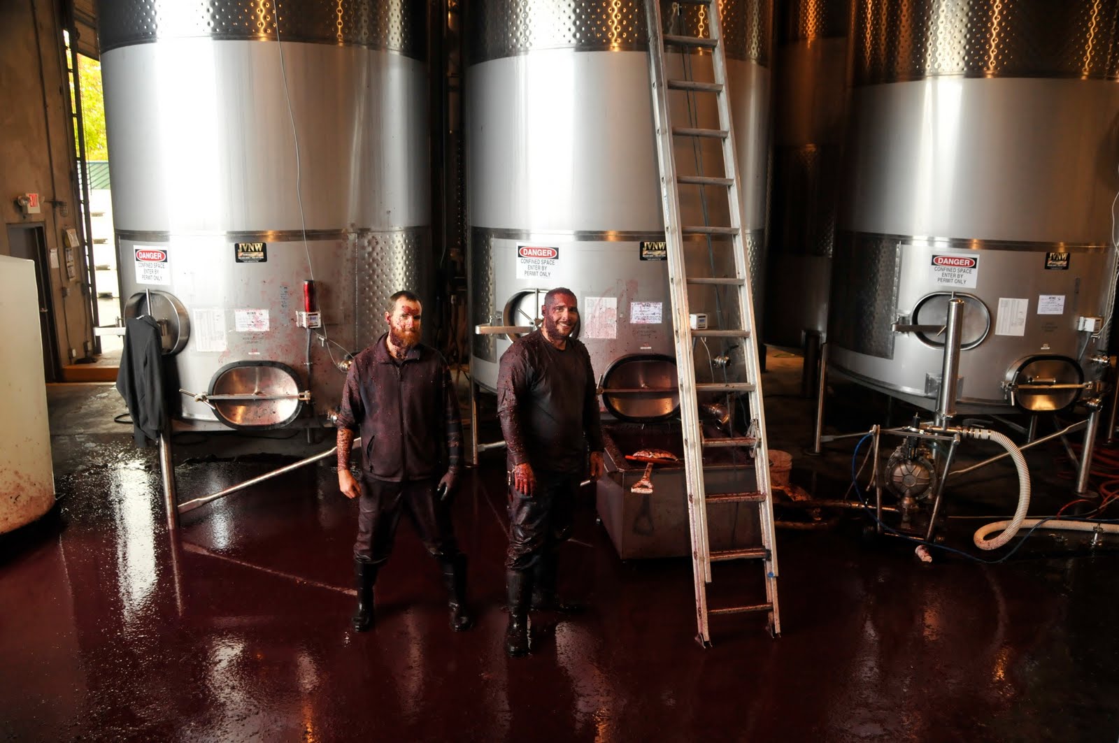 WINE EXPLOSION! - Memoir of a Winery Assistant